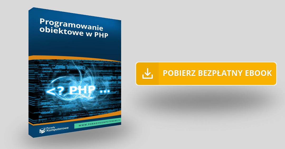 Programowanie obiektowe w PHP